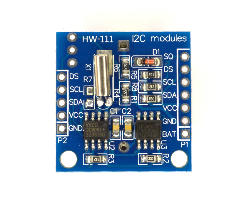 Módulo Reloj RTC DS1307 AT24C32 compatible con Arduino | Digital CoDesign Módulo Reloj RTC DS1307 AT24C32 compatible con Arduino | Digital CoDesign